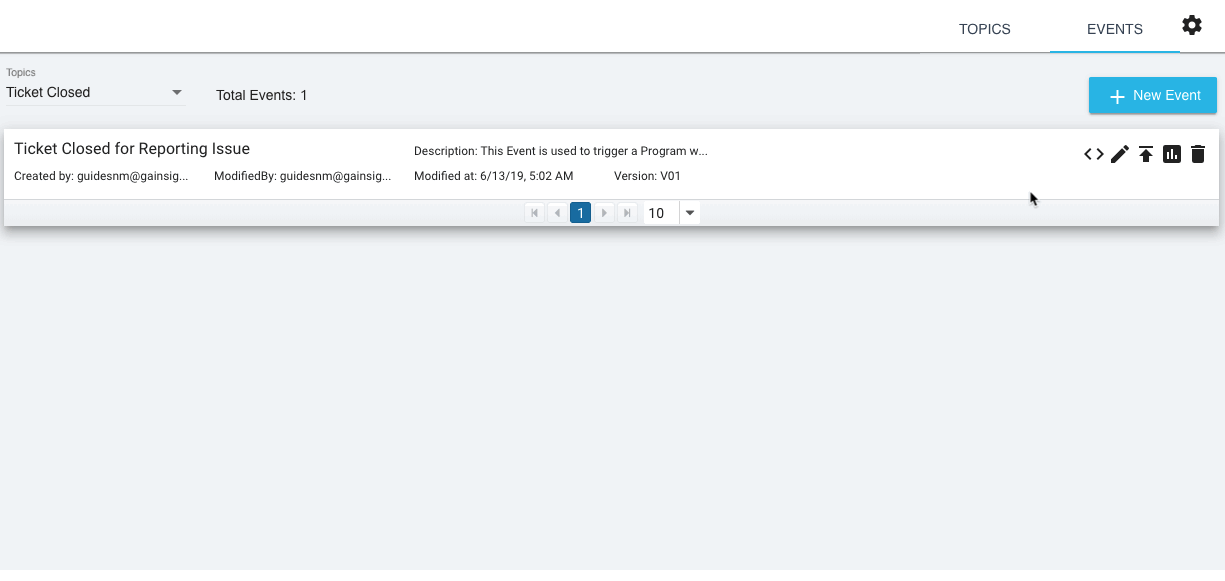 Events Framework Gainsight Inc events-framework-gainsight-inc