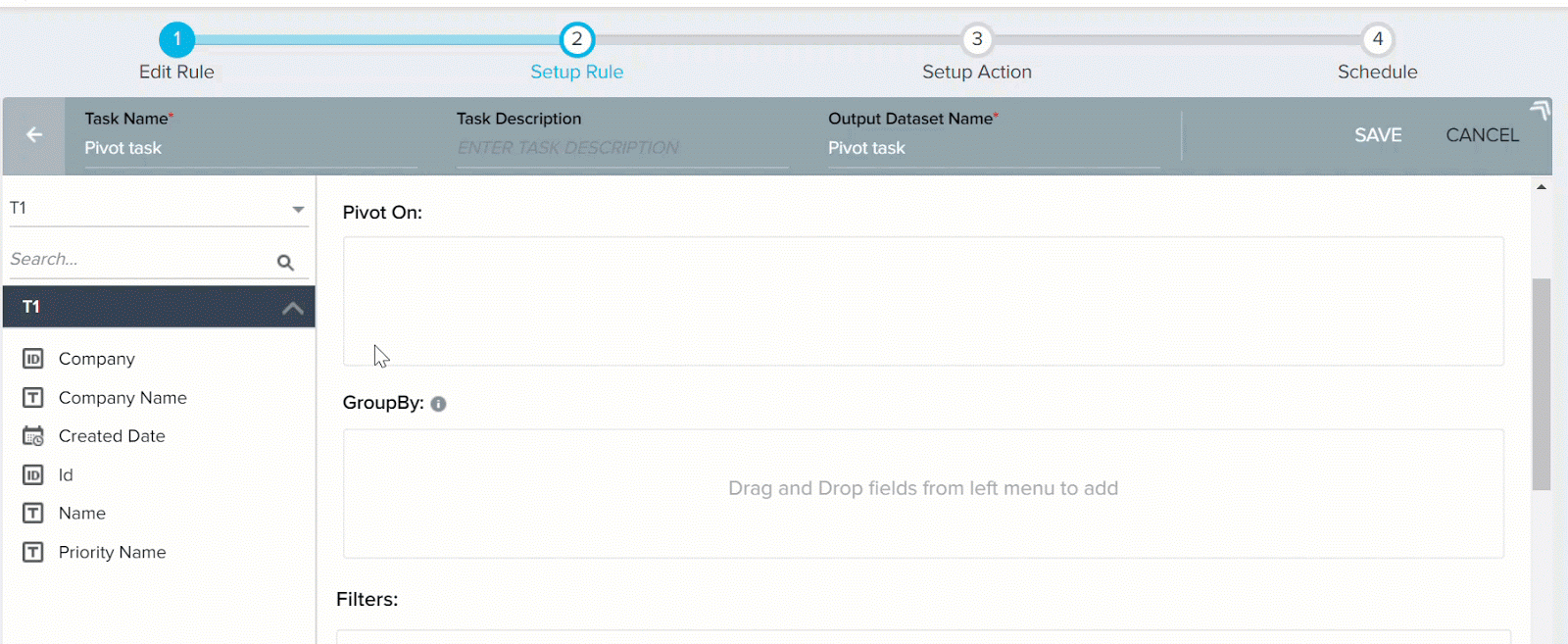 Pivot Tasks In Rules Engine Gainsight Inc